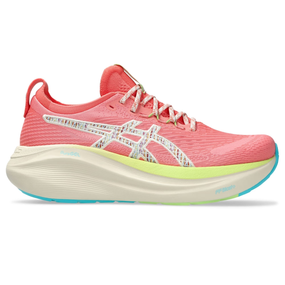 Tênis ASICS GEL-Nimbus 27 TR - Feminino - Rosa - ASICS Brasil